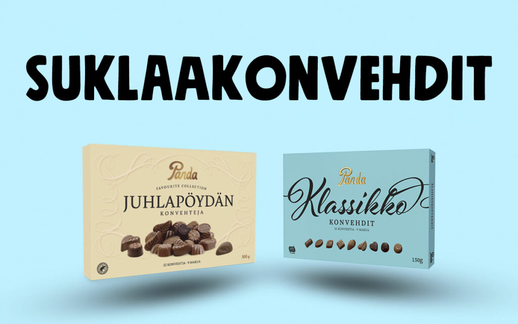 Suklaa | Suosituimmat suklaaherkut | Panda